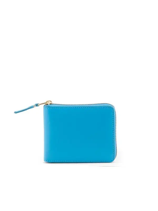 Comme Des Garçons Classic Wallet With Zip Accessories - Blue