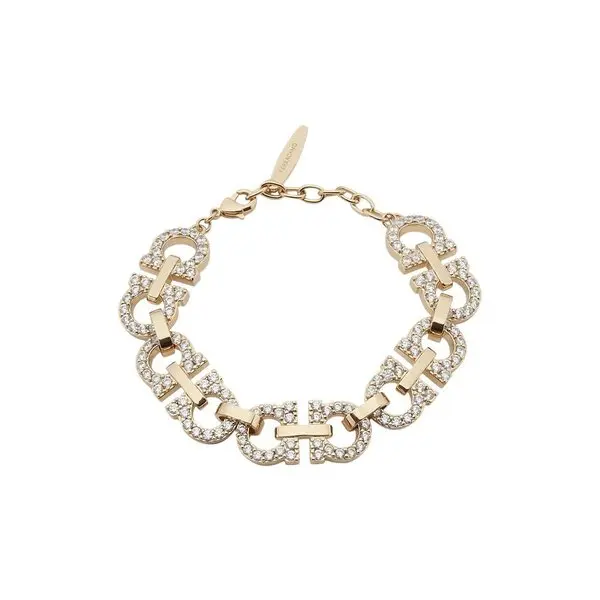 FERRAGAMO Crystal Embellished Bracelet - Multicolor