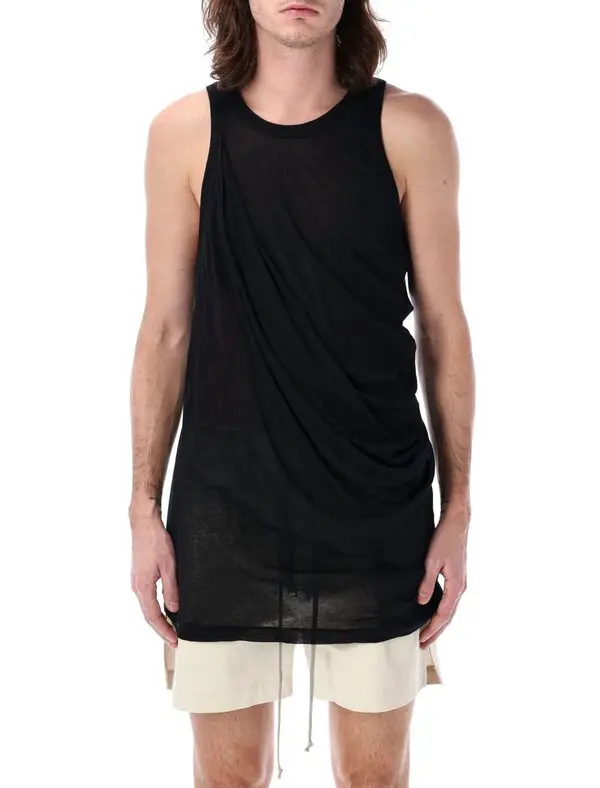 Rick Owens Anthem Tank Top - Black