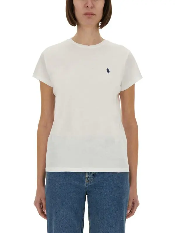 Ralph Lauren T-shirt With Logo - White