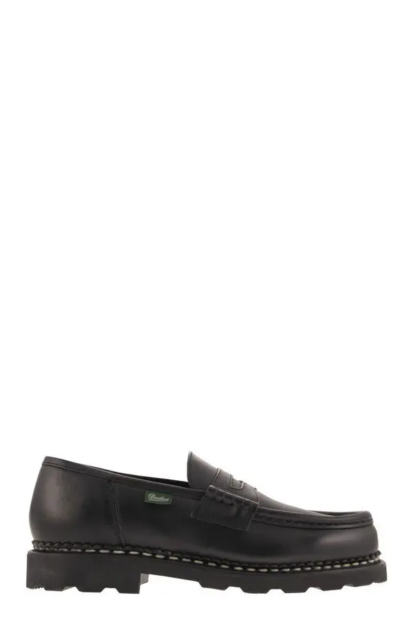 Paraboot Reims Leather Loafer - Black