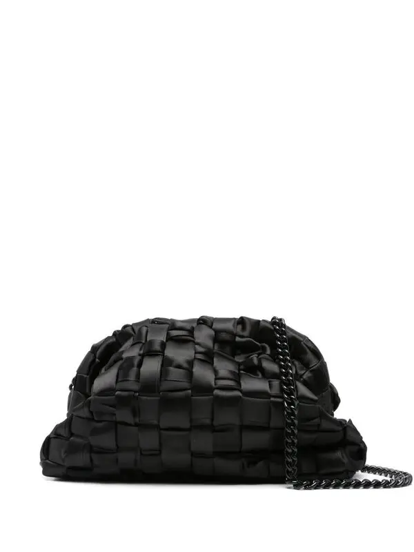 Maria La Rosa Satin Game Pouch - Black