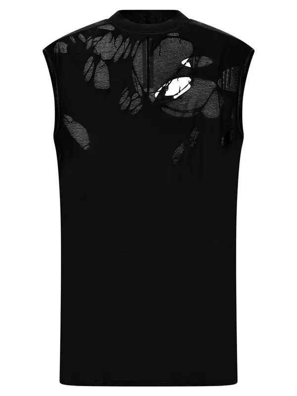 Rick Owens Tarp T' Top - Black