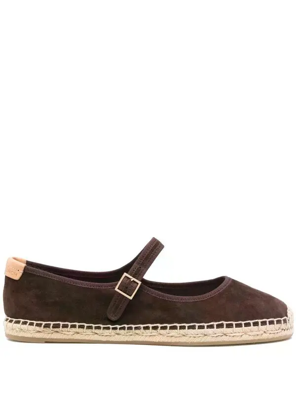 Tory Burch Mary Jane Espadrilles - Brown