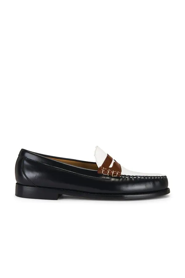 G.H.BASS Larson Tricolor Weejun Loafer - Black Multi