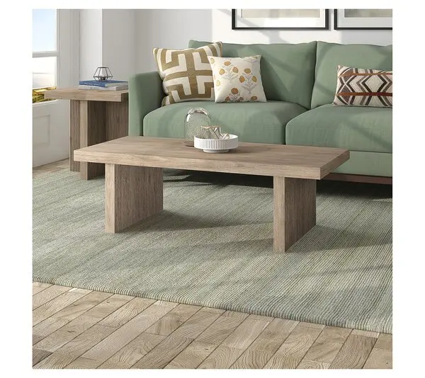 HUDSON&CANAL Soren 48' Wide Rectangular Coffee Table