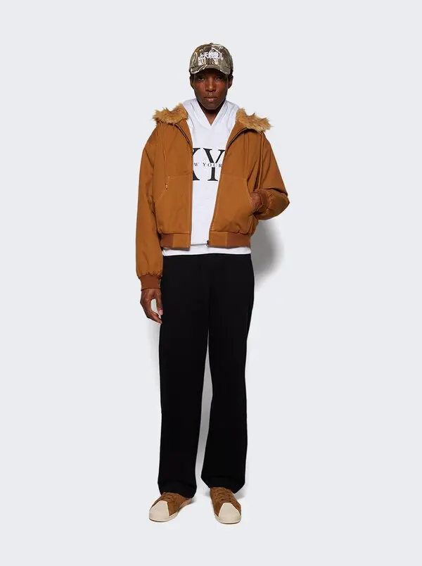 PRAYING Fur Hooded Jacket