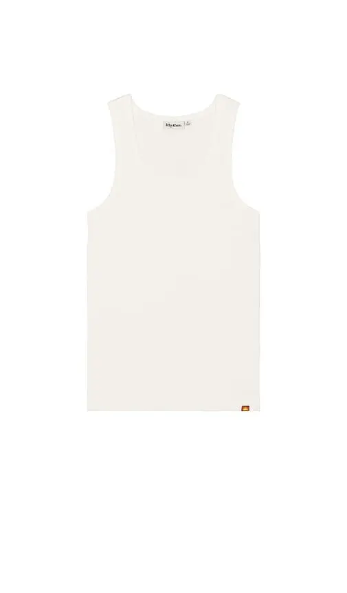 RHYTHM Everyday Singlet Tank - White