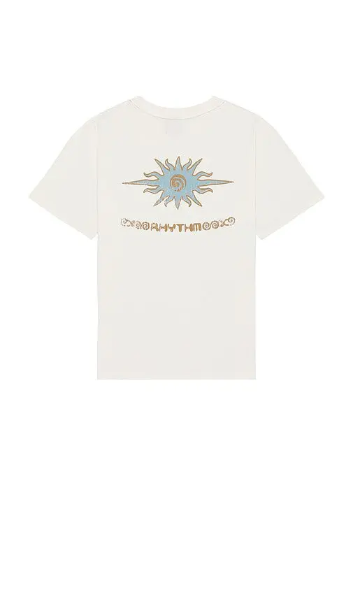 RHYTHM Flame Printed Vintage Tee
