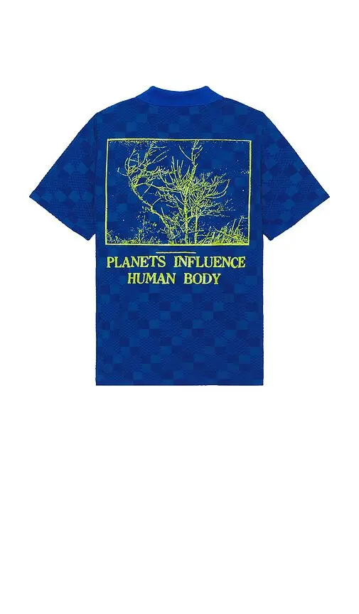 PLEASURES Planets Polo - Blue