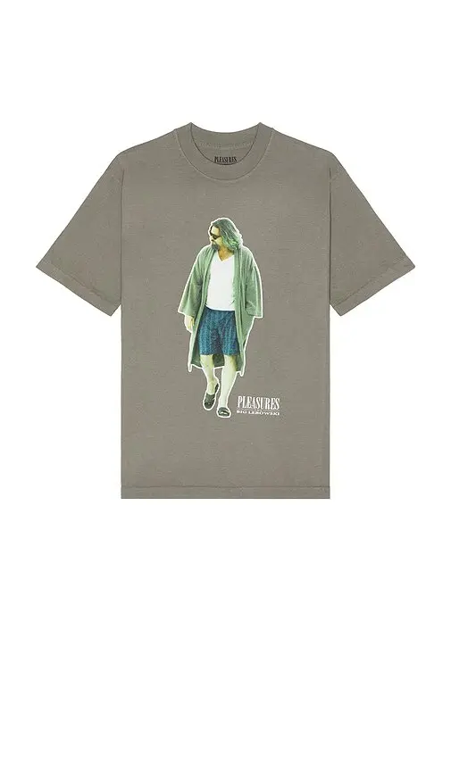 PLEASURES Dude Tee - Charcoal