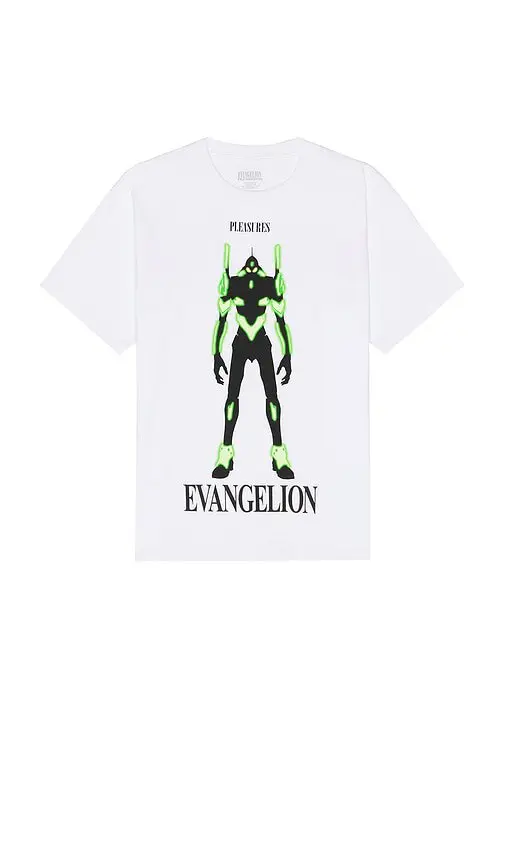 PLEASURES Eva 1 Tee - White
