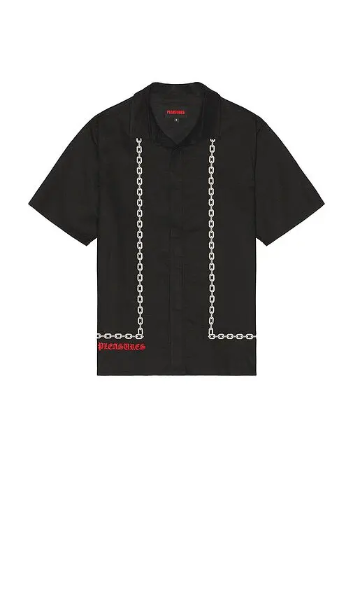 PLEASURES Chain Button Up Shirt
