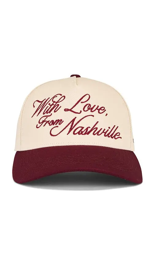RUSTLER HAT CO. With Love From Nashville Cap