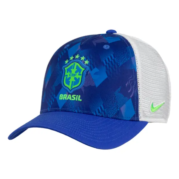 Nike Brazil Rise Soccer Structured Adjustable Trucker Cap