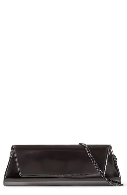 Akris Anouk Patent Leather East/west Clutch - Graphite