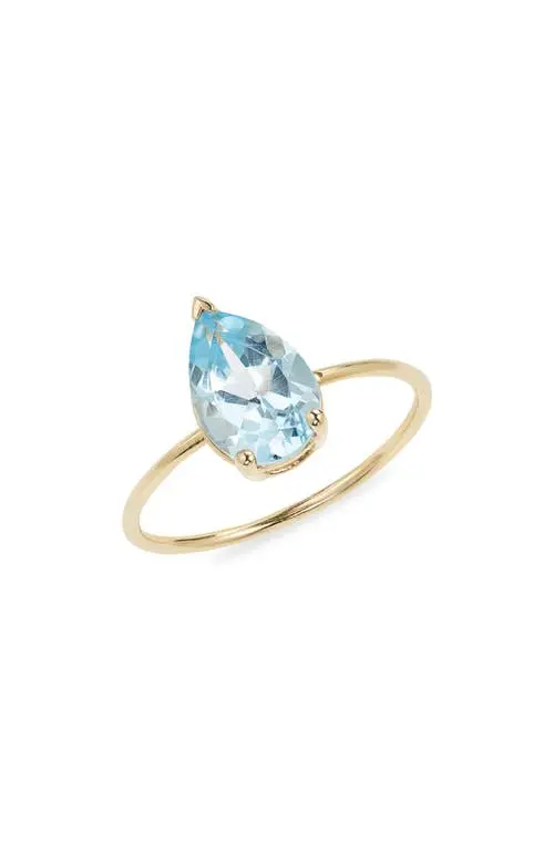 Bony Levy Topaz And 14k Gold Ring