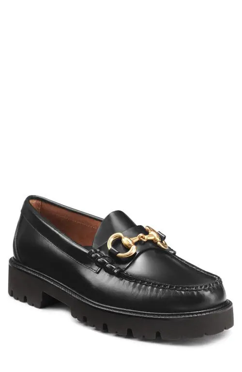 G.H.BASS Lincoln Super Bit Loafer - Black