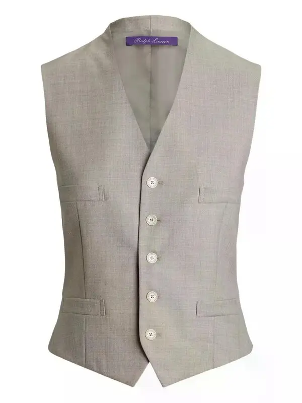 Ralph Lauren Jaiden Tailored Waistcoat - Grey