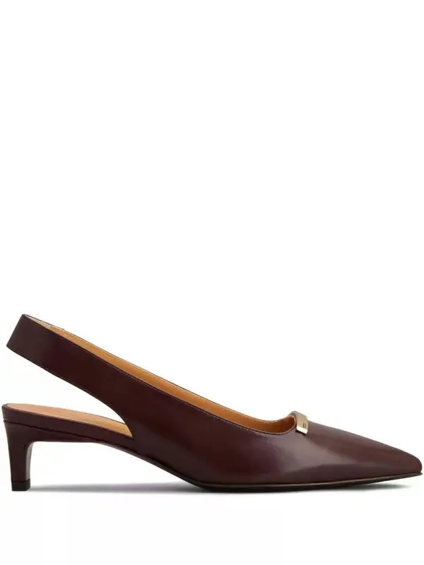 TOD'S 40mm Leather Pumps - Red