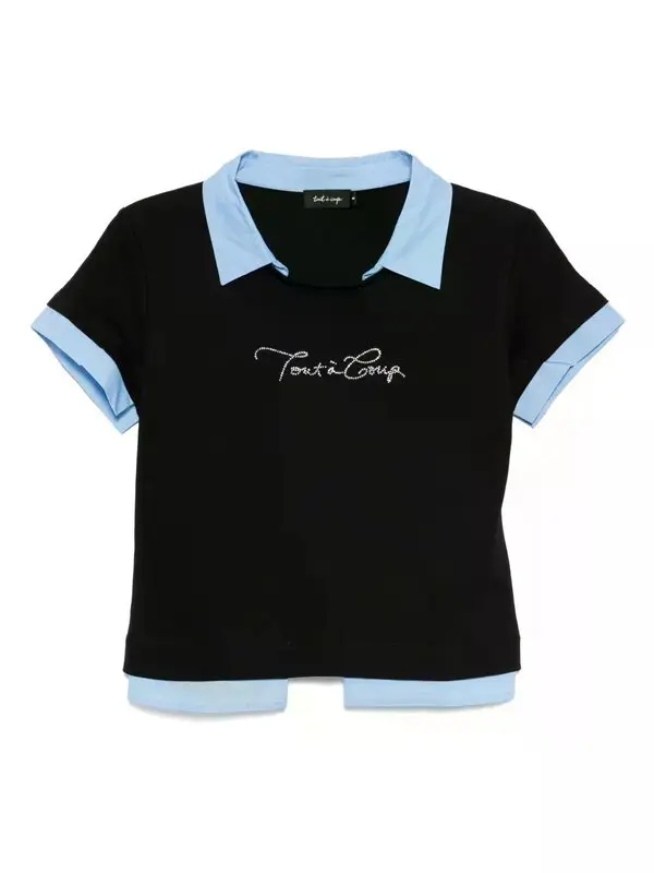 TOUT A COUP Logo-printed T-shirt