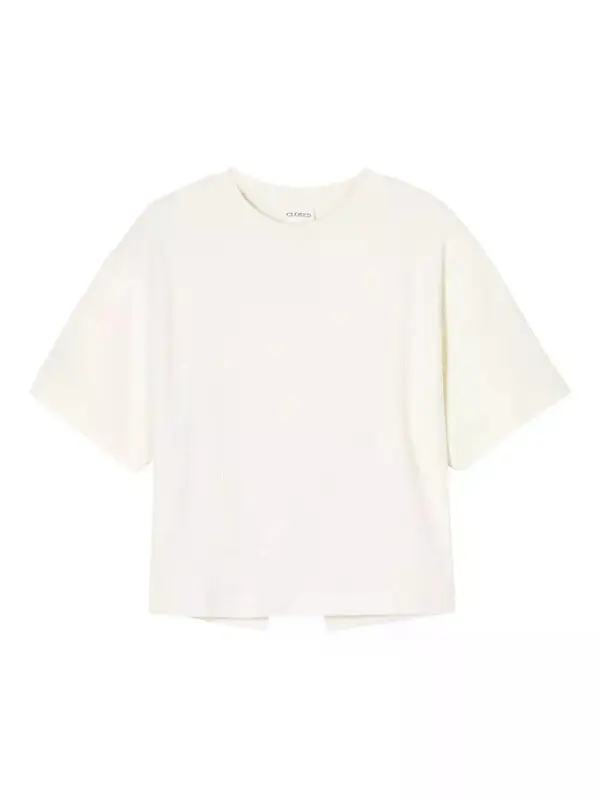 Closed Fine-ribbed T-shirt - White