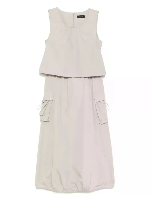 TOUT A COUP Sleeveless Dress - Neutrals