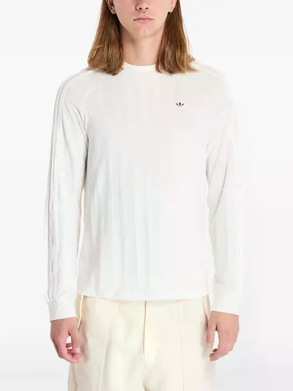 Adidas X Clot Edison Chen Ribbed T-shirt - White