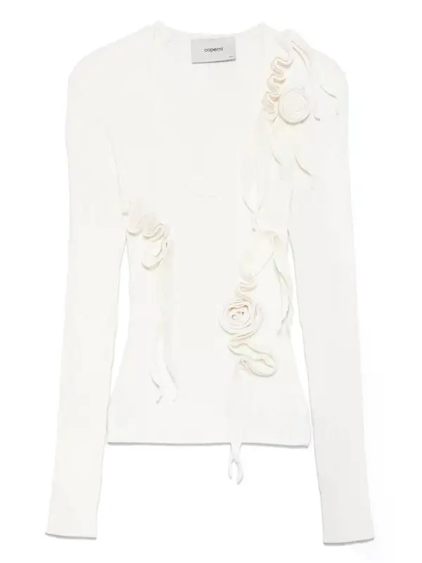Coperni Ribbon-detail Long-sleeve Jumper