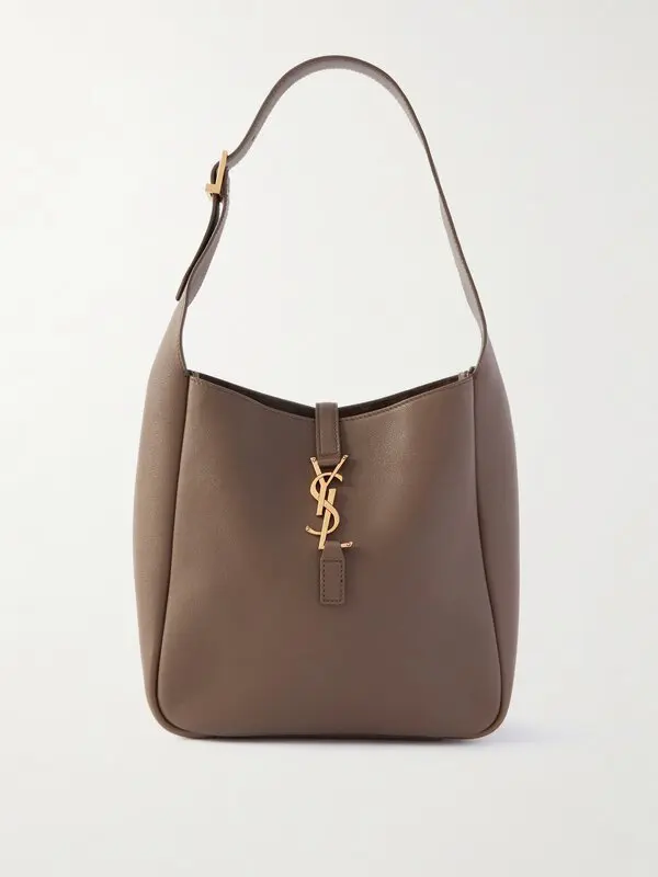 Saint Laurent Le 5 À 7 Supple Small Leather Shoulder Bag - Brown