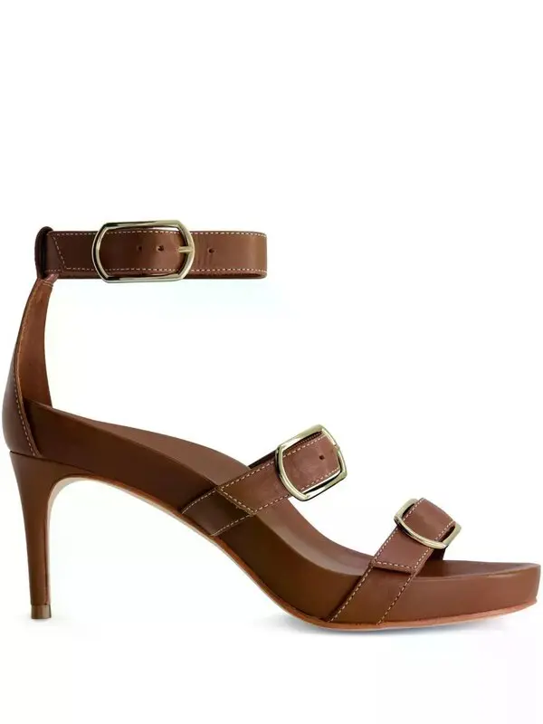 Bernardo Buckle-strap Heeled Sandals