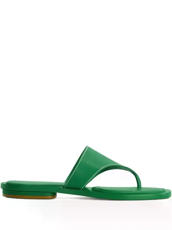 Bernardo Flat Thong Sandals - Green