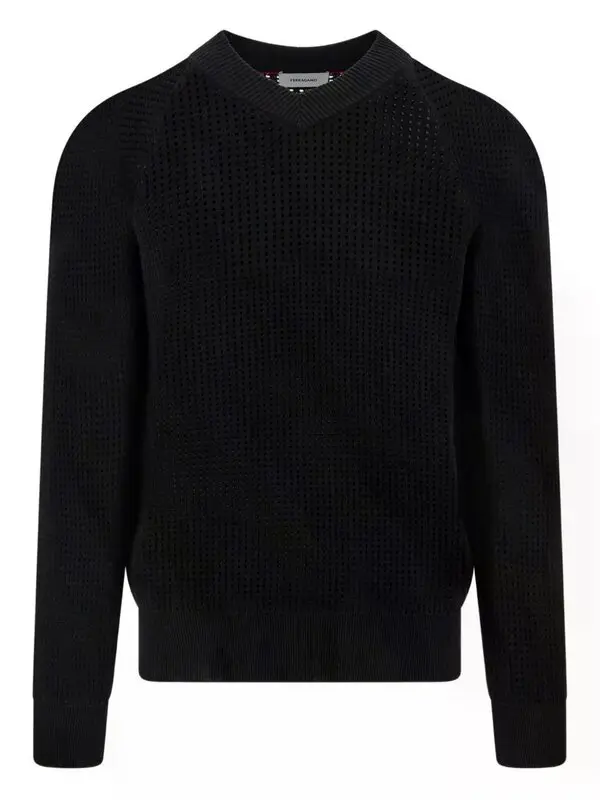FERRAGAMO Open-knit Sweater