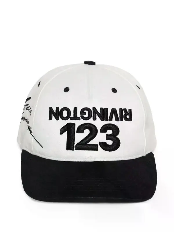 RRR123 Logo-embroidered Cap