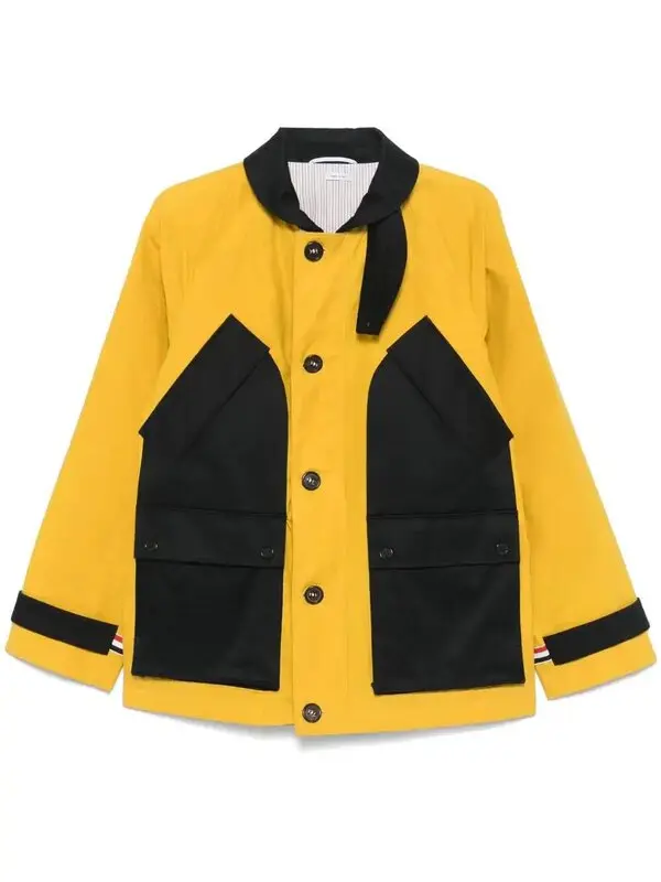 Thom Browne Shawl Collar Military Jacket