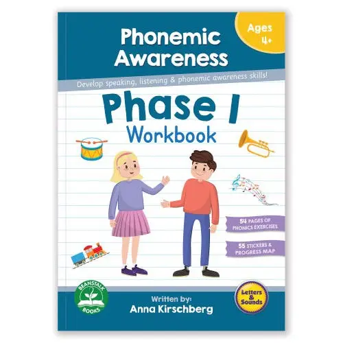 JUNIOR LEARNING Phase 1 Phonemic Awareness Workbookspeaking & Listening Skills
