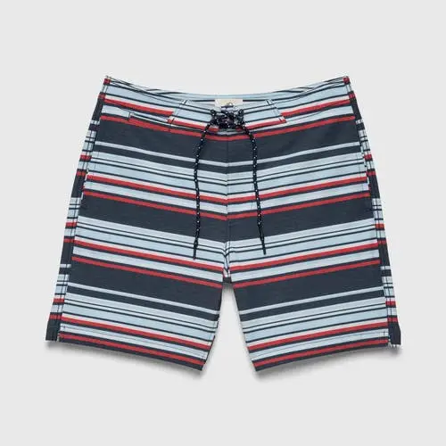 SURFSIDE SUPPLY CO. Duke 7.25" Stripe Boardshort