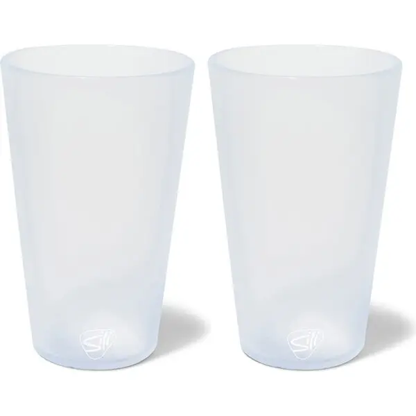 SILIPINT Silicone Pint Glasses 16oz 2 Pack