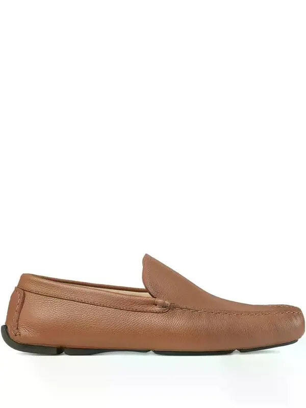 JIMMY CHOO Stanly Driver Loafers - Brown