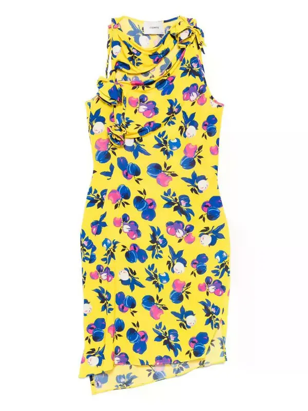Coperni Asymmetric Mini Dress