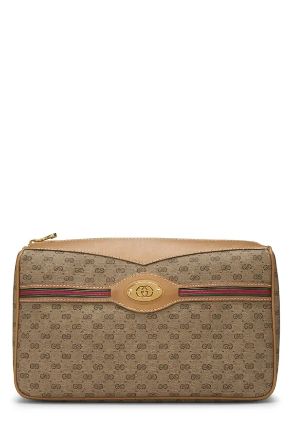 Gucci Gg Supreme Canvas Toiletry Pouch