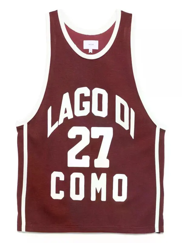 Rhude X Como 1907 Tank Top - Red