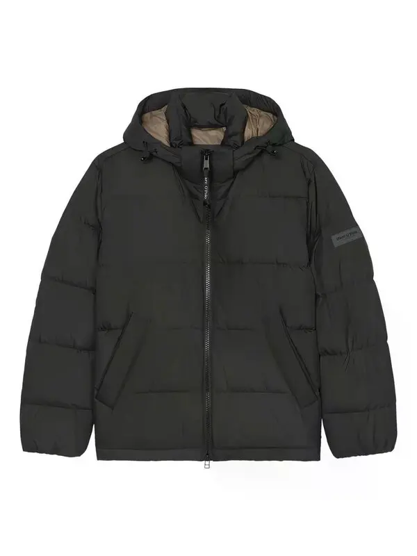Marc O'polo Padded Hooded Jacket - Black