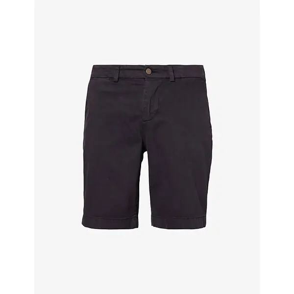 7 For All Mankind Brand-patch Stretch-cotton Shorts