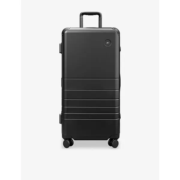 MONOS Polycarbonate Trunk Suitcase - Obsidian