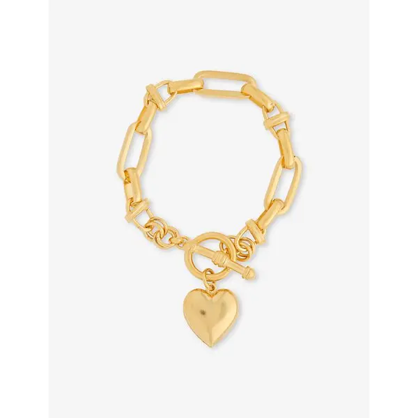 Brinker & Eliza 24ct Antique -plated Stainless-steel Bracelet