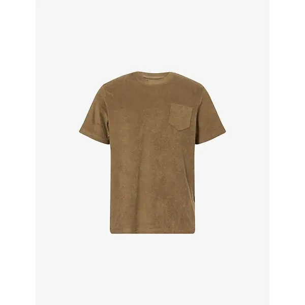 Oas Terry Cotton T-shirt - Pine