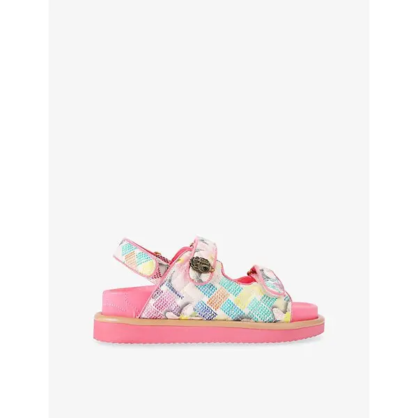 Kurt Geiger Orson Canvas Sandals