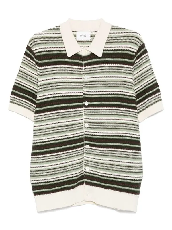 Nn07 Nolan Shirt - Green
