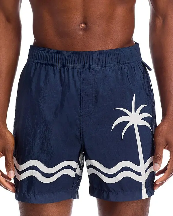 Onia Crinkles 5" Swim Shorts - Deep Navy